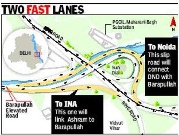 Soon, go to Barapullah straight from DND | Delhi News - Times of India
