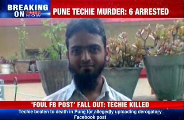 Techie beaten to death in Pune, 7 men of Hindu outfit held | India News ...