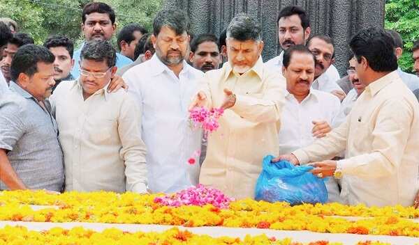 N Chandrababu Naidu: Chandrababu Naidu takes oath as first CM of new Andhra Pradesh | India News ...