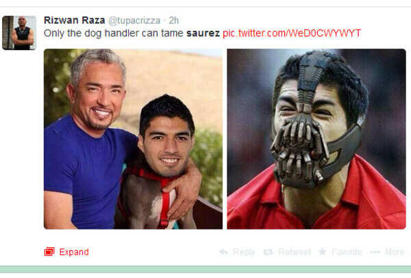 20 Hilarious Tweets On The Suarez Incident - Times of India
