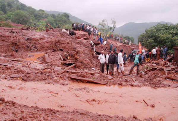 Malin tragedy: Heavy rain hampering recovery of bodies | India News ...