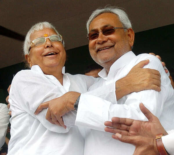 Nitish-Lalu reunion after 23 years a ‘flop show’ | India News - Times ...