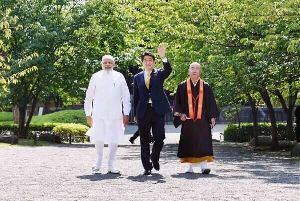 In Japan, Narendra Modi and Shinzo Abe bond over temple tour; will hold ...