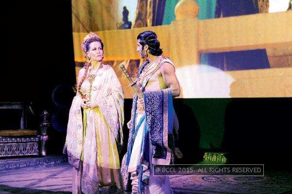 The story of Emperor Ashoka comes alive on television - Times of India