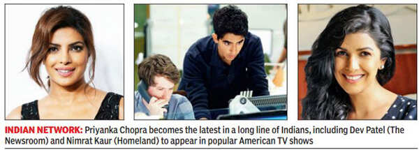 Desi girl Priyanka joins Indian rush on US TV - The Times of India