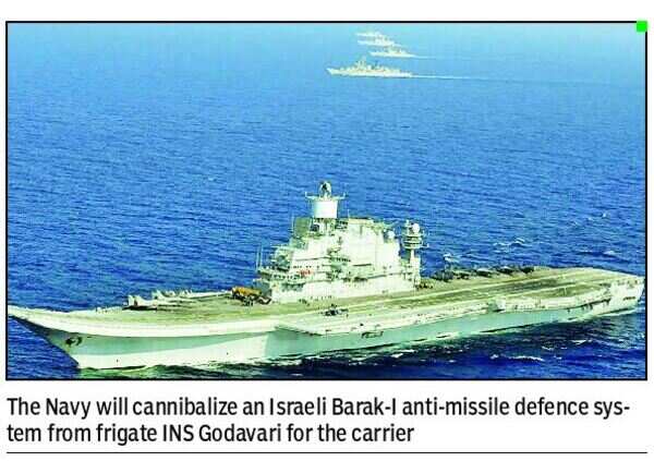 INS Vikramaditya to get its own missile shield soon | India News ...