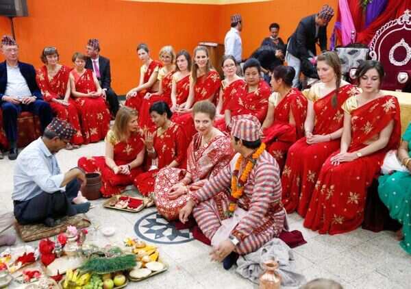 Nepal’s living goddess, devotees were unscathed by earthquake - Times ...