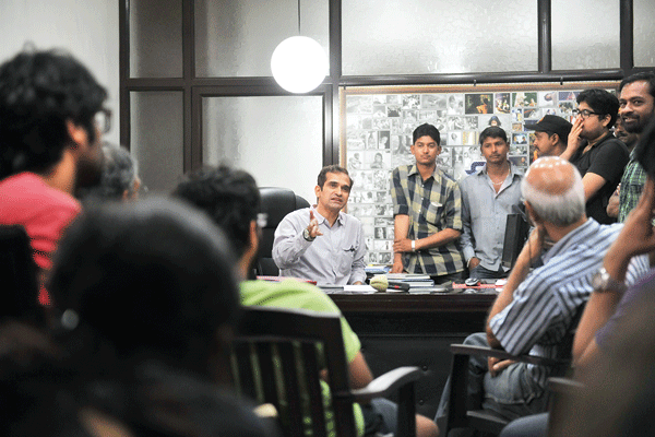 FTII Strike Day 69: Incomplete films are forcefully taken up for ...