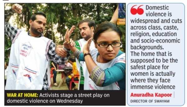 West Bengal tops chart in domestic violence | India News - Times of India