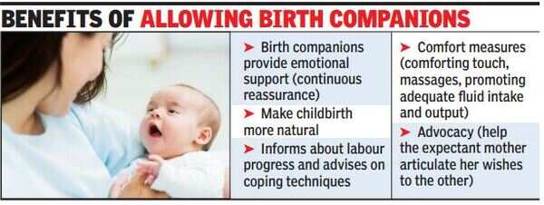 ‘Birth companions’ to help mothers-to-be | India News - Times of India