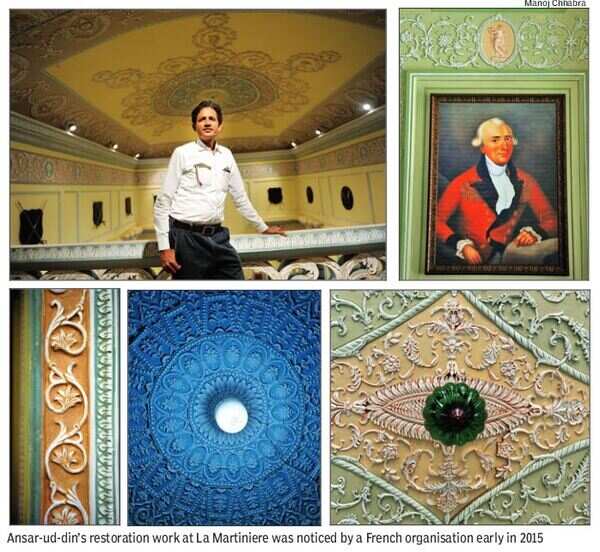 French honour for restoring Constantia Palace in Lucknow | Lucknow News ...