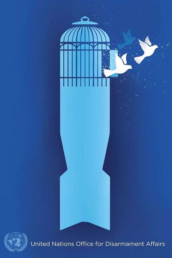 Indian wins award at UN's poster contest on nuclear disarmament - Times ...