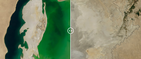 These Nasa images show how our planet has changed over the years ...