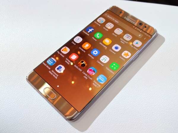 Samsung Galaxy Note: Samsung Galaxy Note 7 with iris scanner launched ...