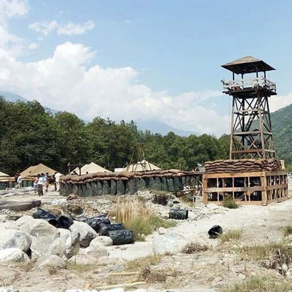 PIC: Army base camp erected on Salman Khan's 'Tubelight' sets | Hindi ...