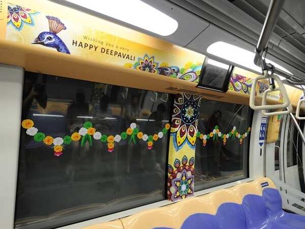 Diwali Train Singapore: Now, a Diwali-themed train for Singaporeans ...