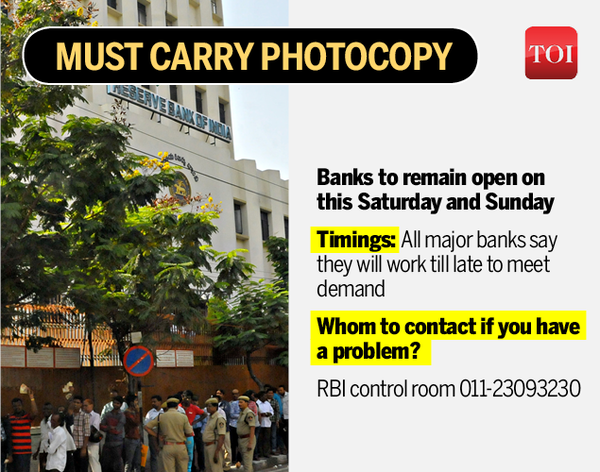 Exchanging your notes – Things to know | India News - Times of India
