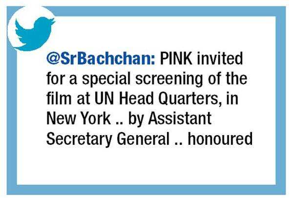 'Pink' to be screened at the UN headquarters in New York | Hindi Movie ...