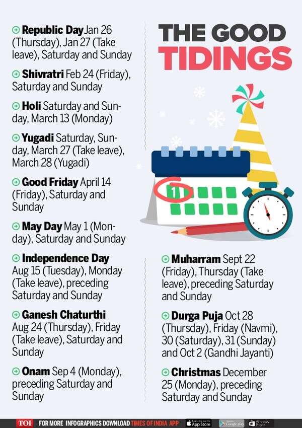 Holidays In 2017: 2017 bonanza: 12 long weekends to help plan quick ...