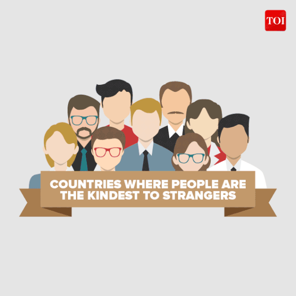 Infographic: More the strife, the kinder the people - Times of India