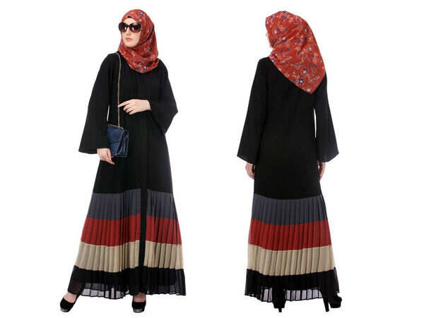 The traditional burqas get a fashion makeover! - Times of India