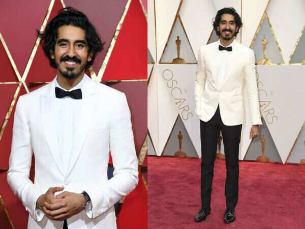 Dev Patel arrives at Oscars 2017 with his mom! - Times of India