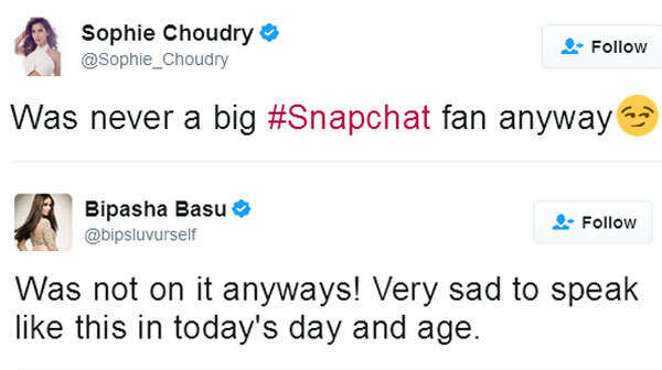 Snapchat fiasco: Bollywood celebs react | Hindi Movie News - Times of India