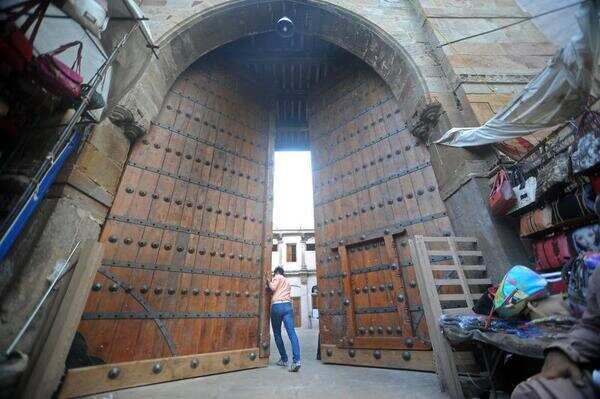 Bhadra Fort gets its doors back | Ahmedabad News - Times of India