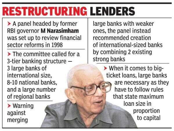 Govt to revisit plan for 3-tier banking system - Times of India