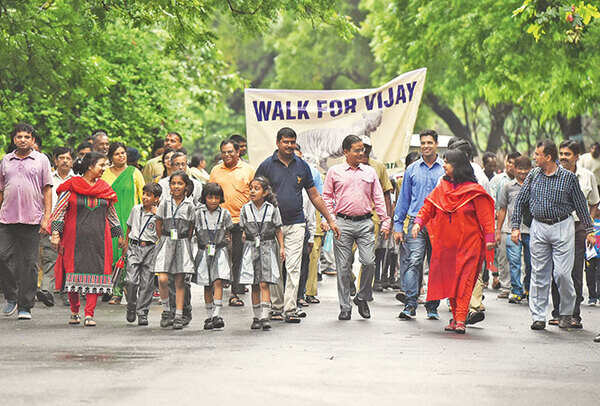 Vijay: Delhi zoo's most popular resident - Vijay, the white tiger ...