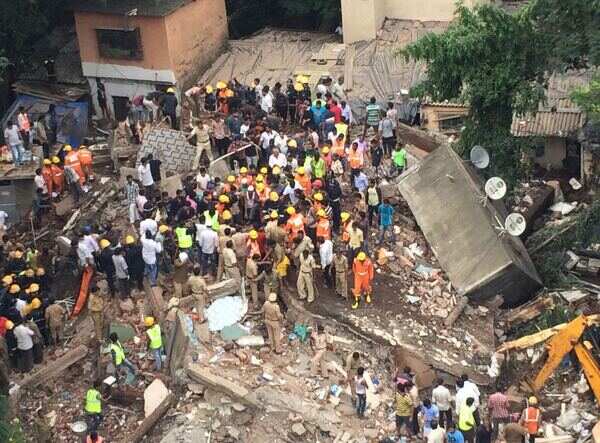 Ghatkopar Building Collapse: Four-storey building collapses in Ghatkopar, 40 feared trapped ...