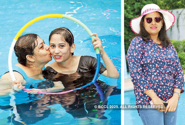 Banarasis have fun dancing in the rain | Events Movie News - Times of India