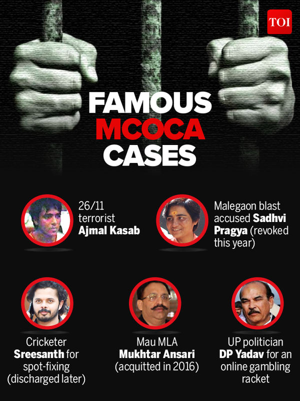 Infographic: How MCOCA is different from IPC | India News - Times of India