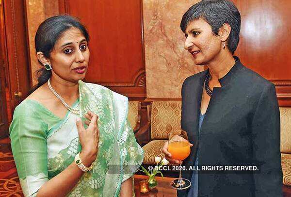 Politicians, diplomats honour Shobana Kamineni, first woman president ...