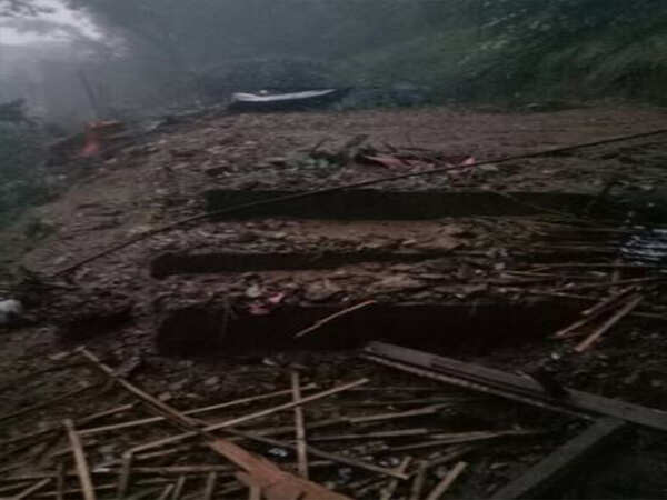 Five Killed As Incessant Rains Cause Landslides In Sikkim Guwahati