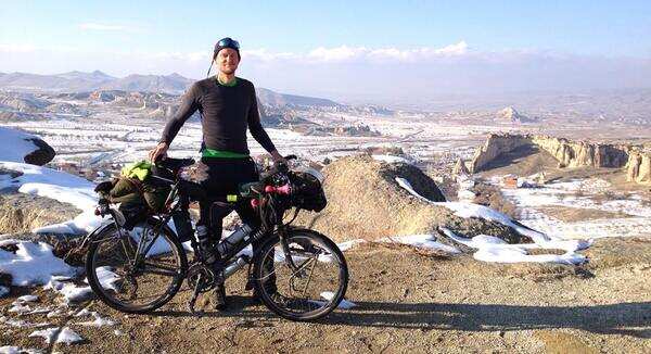 Dylan Hopkinson: 21 countries, 20,000 km, freewheeling Dylan is still ...