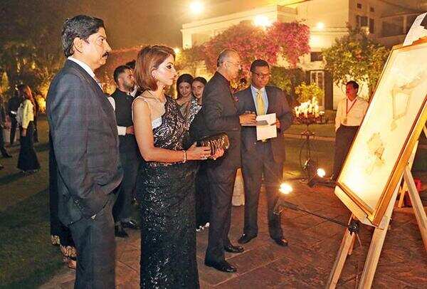 It seems all of Delhi is here!: Sharmila Tagore at a British High ...