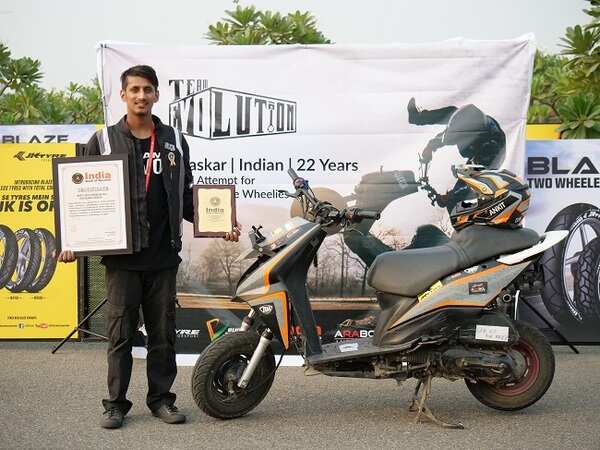 326 circle wheelies, one world record: Doon boy creates history ...