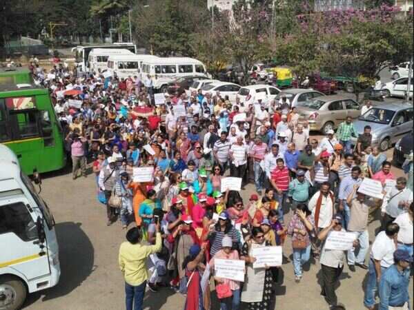 Unity March: Apartment dwellers take up unity march | Bengaluru News ...