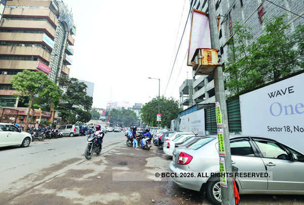 A vertical garden soon in Noida's Sector 18 Market? | Noida News ...