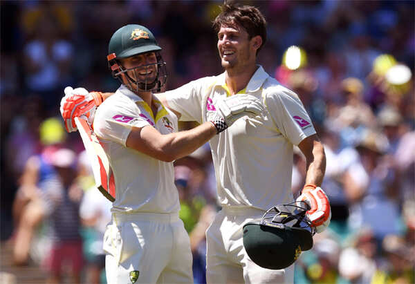 Steve Smith: Video: Steve Smith's hilarious reaction to Mitchell Marsh ...