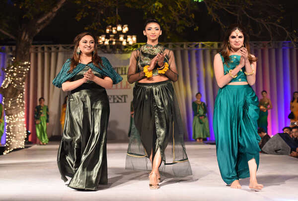 From ethnic chic to contemporary, models style it up on Jaipur ramp ...