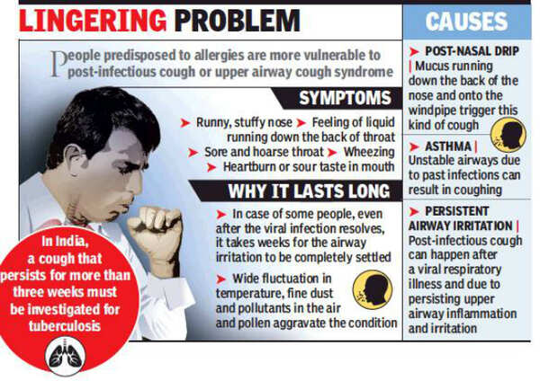 Dust, pollutants in air & pollens aggravate persistent cough following ...