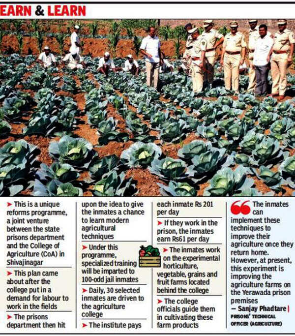 Yerawada: Yerawada prison inmates to learn farming at agriculture ...
