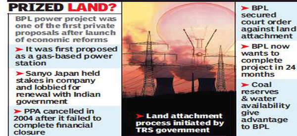 Bpl: BPL fights state bid to take over project land | Hyderabad News ...