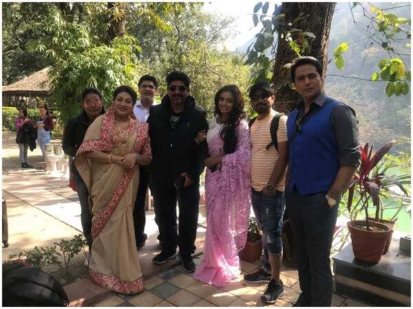 Yeh Rishta Kya Kehlata Hai actors Mohsin Khan and Shivangi Joshi shoot ...