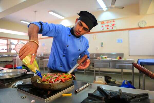 Goan cuisine cooking competition at Agnel Institute of Food Craft and ...