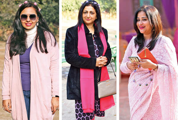 Lucknowites welcome spring | Events Movie News - Times of India