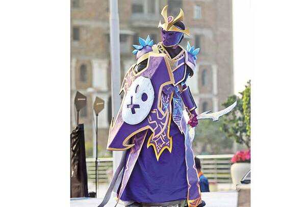 The hunt for a larger-than-life champion at this cosplay event in Delhi ...