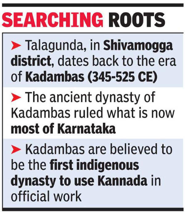 Archaeologists dig deep into history of Kannada language | Bengaluru ...